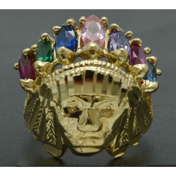 BH Jewelry | Jewelry | K Solid Yellow Gold Native American Indian ...